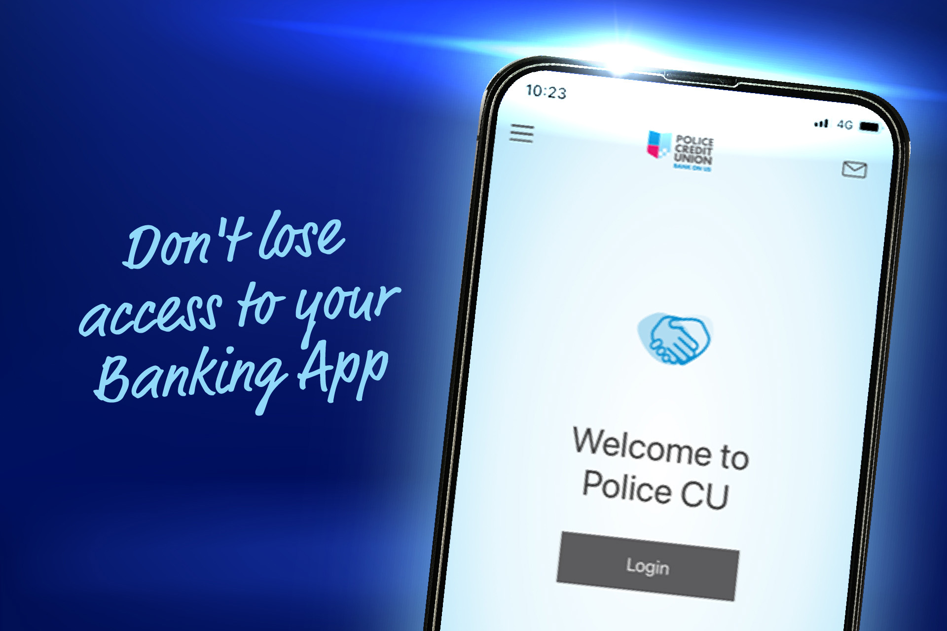 Old Banking App Shut Down - Police Credit Union